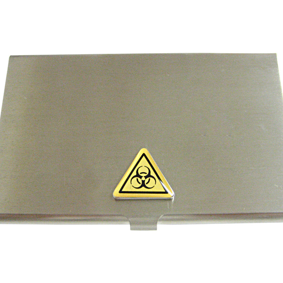 Kiola Designs | Accessories | Biohazard Warning Sign Business Card ...